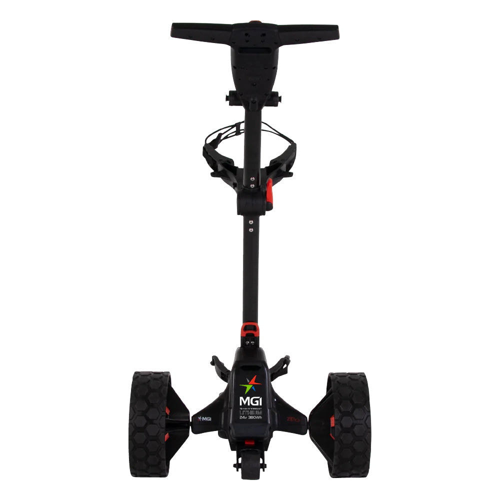MGI ZIP X3 ELECTRIC GOLF CADDY - BLACK - GolfDirectNow.com